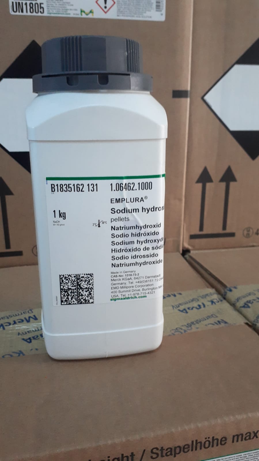 1.06462.1000 SODİUM HİDROXSİD MERCK