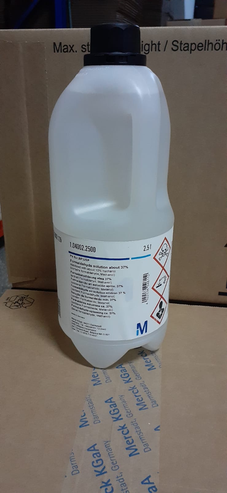 1.04002.2500 FORMALDEHYDE SOLUTION ABOUT MERCK