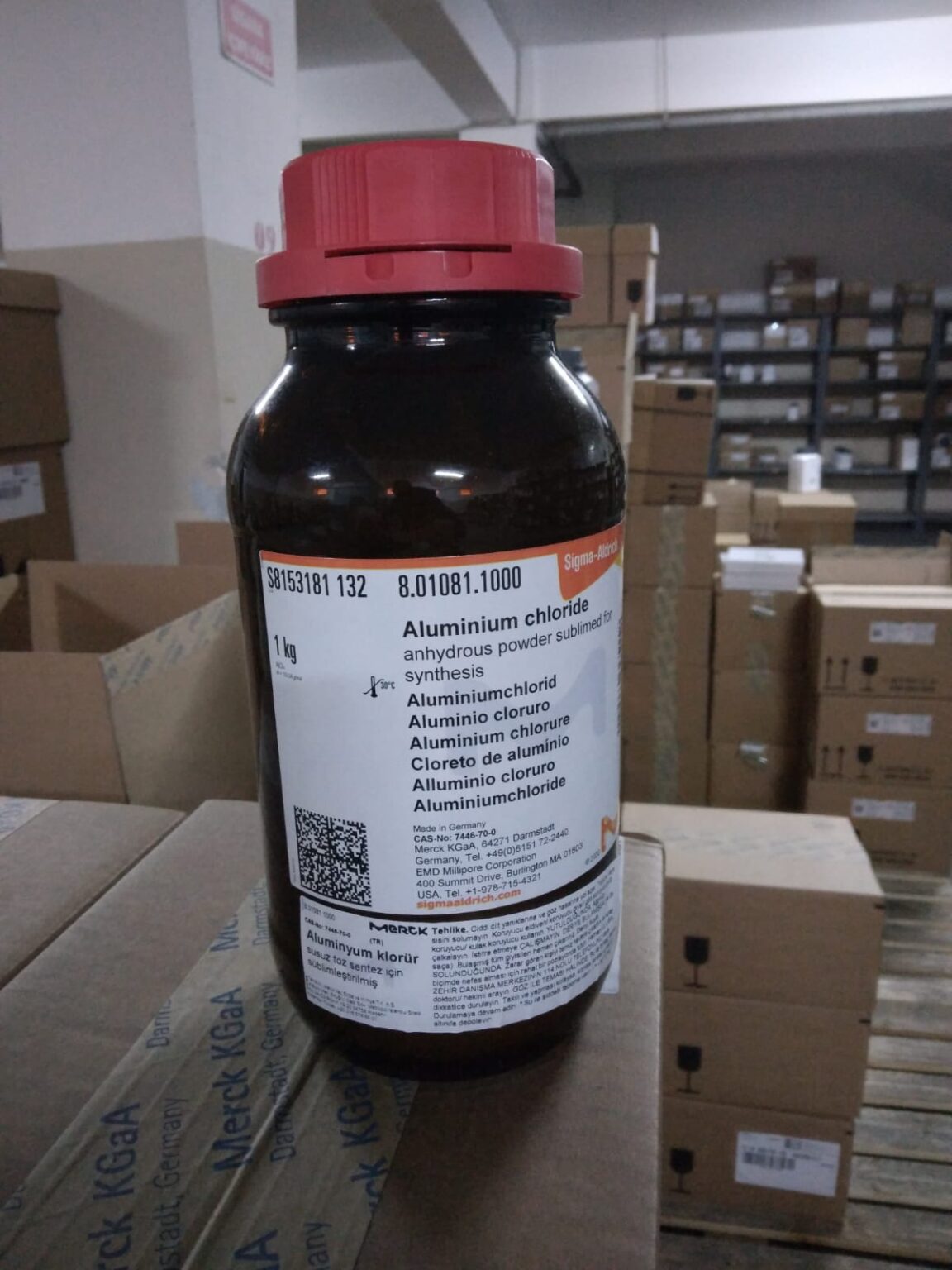 8.01081.1000 ALUMINIUM CHLORIDE MERCK