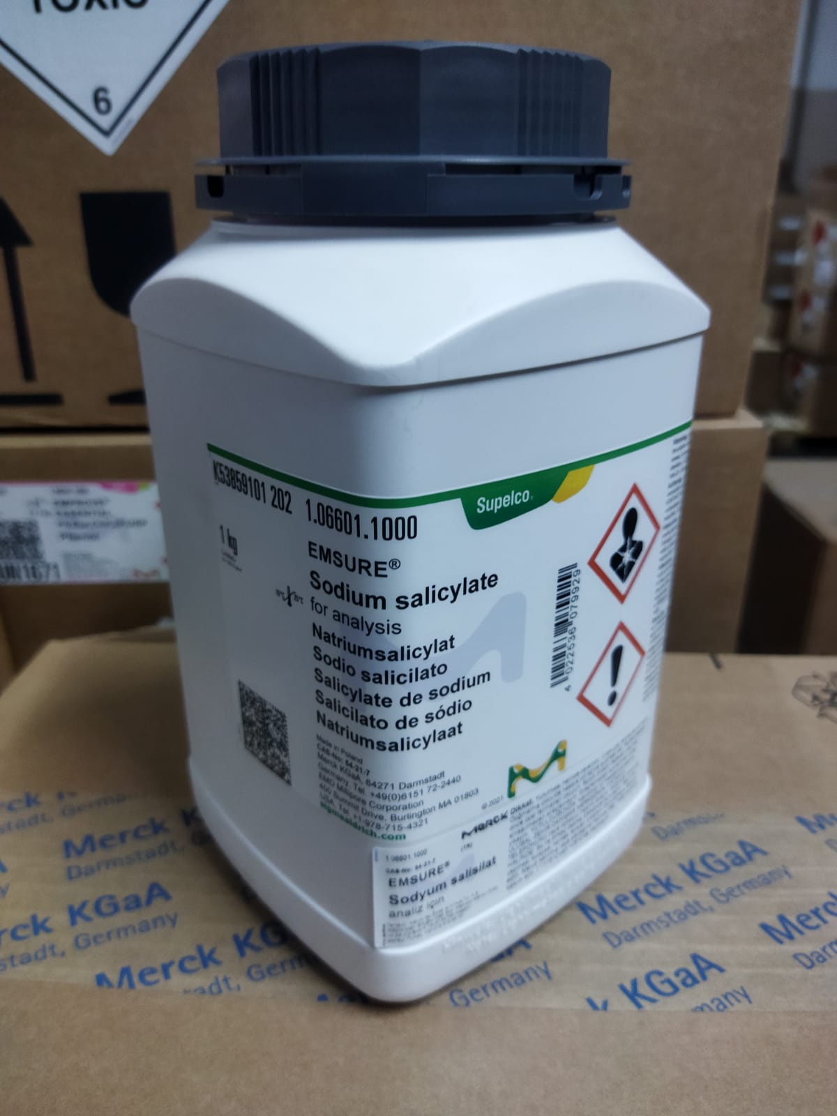 1.06601.1000 SODIUM SALICYLATE MERCK